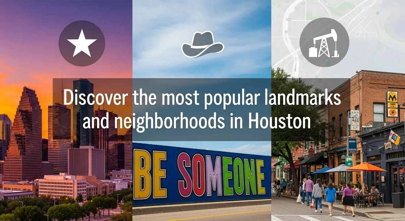 Explore Houston Landmarks and Popular Neighborhoods